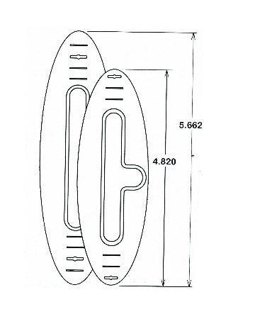 LokBox Fin Box Black 5.662 inch | Fiberglass Source/Surf Supply